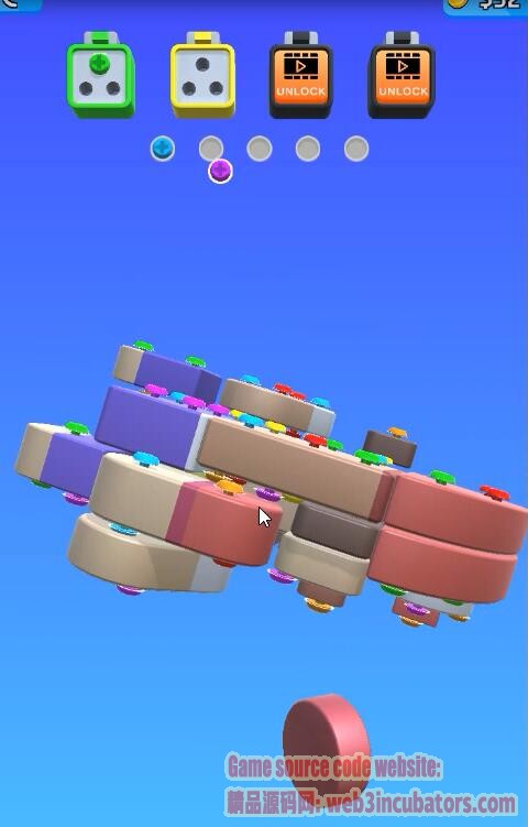 螺丝消除战 排序消除 unity游戏源码非逆向 Screw Elimination Battle - Sorting Elimination - Unity Game Source Code ...