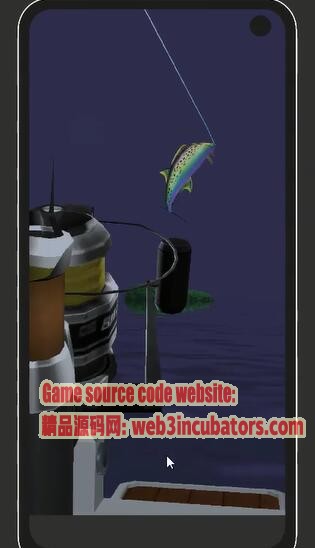 3D钓鱼模拟器 钓鱼 unity游戏源码非逆向 3D Fishing Master (Fishing Sim/Unity/Non ...