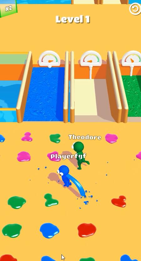 彩色吐水跑酷 游戏源码 Unity游戏源码 Color Water Running Game Source Code Unity Game