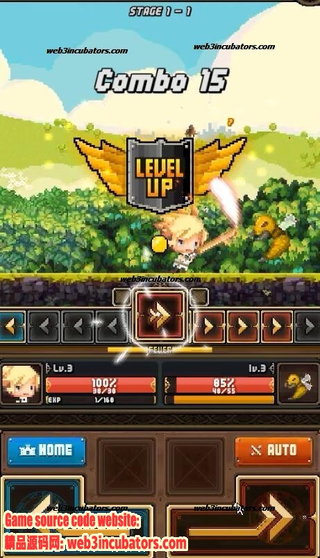 超级源码网 秋林的故事 Rpg冒险连击动作 勇者突袭 对战rpg 游戏源码 Unity 游戏源码 Battle Rpg Game Source Code Unity Game Source